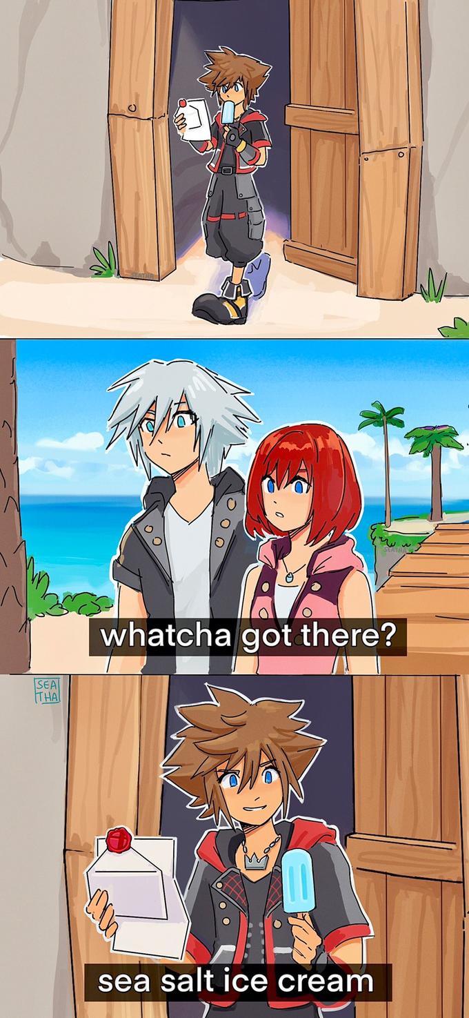 "This is so dumb but i had to draw it" by @seatha_ | "Whatcha Got There ...