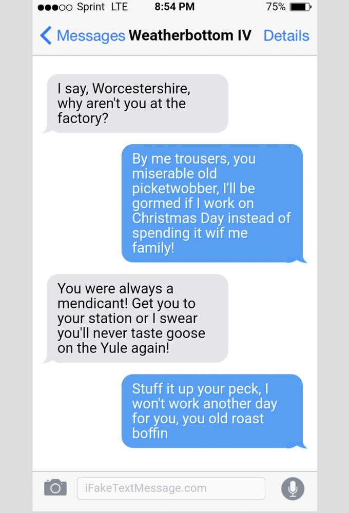 Cockney Texts | 'Texts From My Boss' Parodies | Know Your Meme