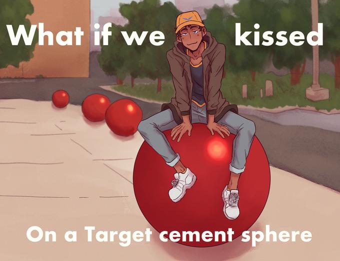 What if we kissed on the Target cement spheres | Target Balls | Know ...
