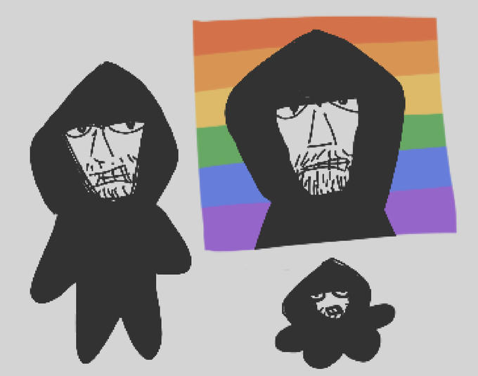 The LGBTQ+ Intruder | Creepy Hooded Guy / An Intruder | Know Your Meme