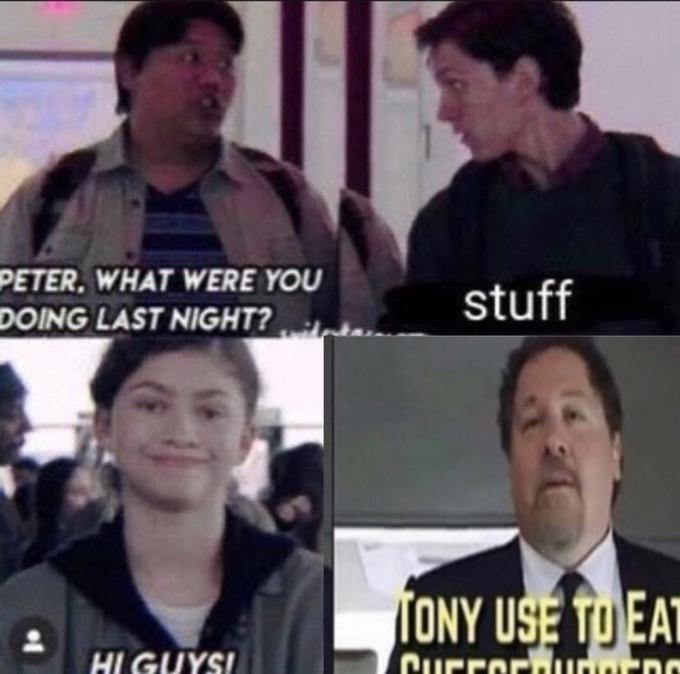 STUFF | Tony Use to Eat Cheeseburgers | Know Your Meme