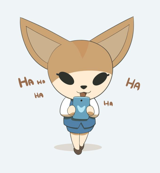 Fenneko by Inkune11 | Aggretsuko | Know Your Meme