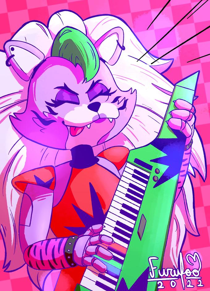 I HAVE SEVERE SELF WORTH ISSUES *15 minute keytar solo* | Roxanne Wolf ...