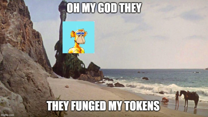 They funged the tokens! | NFT / Non-Fungible Token / Crypto Art | Know ...