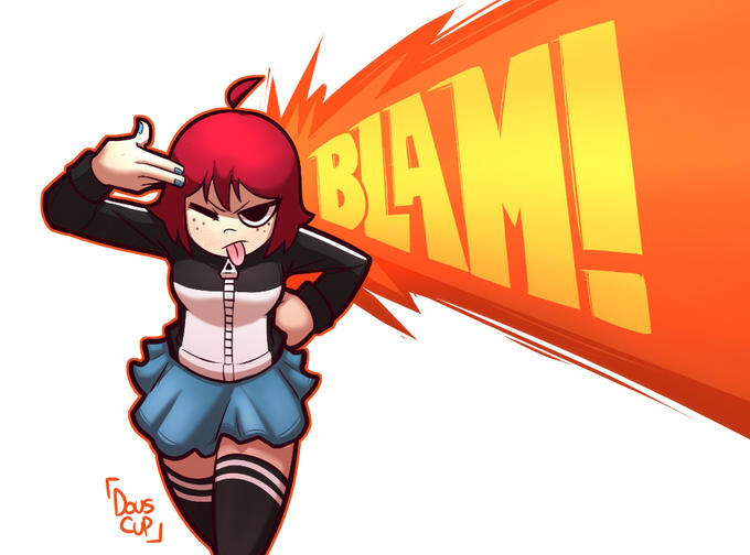 Kim Pine thing by DOUSCUP | Scott Pilgrim | Know Your Meme