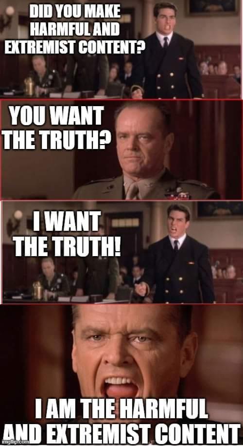 Harmful Extremist Content Meme Harmful Extremist Content Know Your Meme