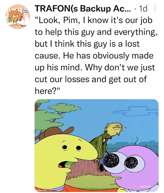 Smiling Friends meet Ed | Look, Pim, I Know It's Our Job | Know Your Meme