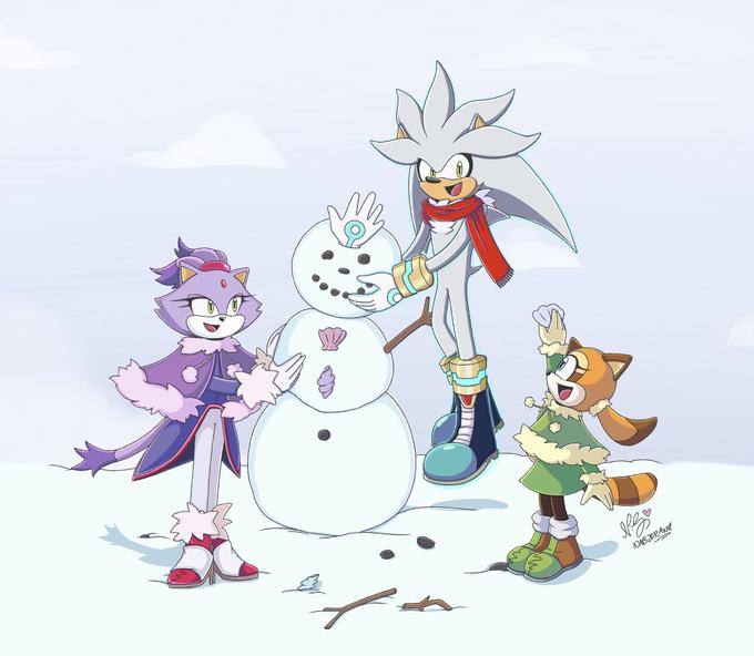 Building a snowman | Sonic the Hedgehog | Know Your Meme
