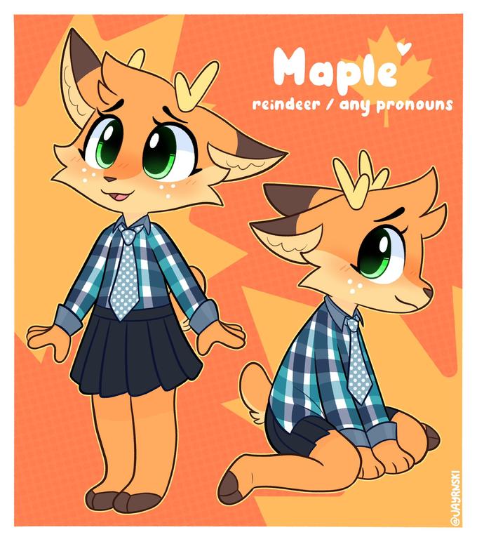 Maple, your local friendly canadian! 🍁 | Furries / Furry | Know Your Meme