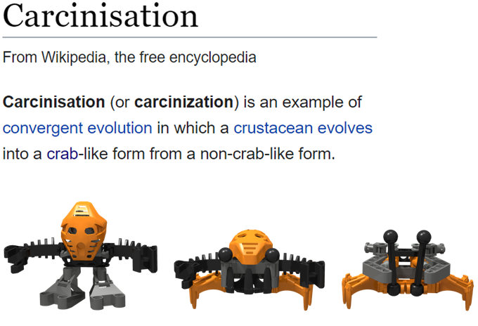Matoran transforming into Toa? Av-Matoran evolving into Bohrok? That's ...
