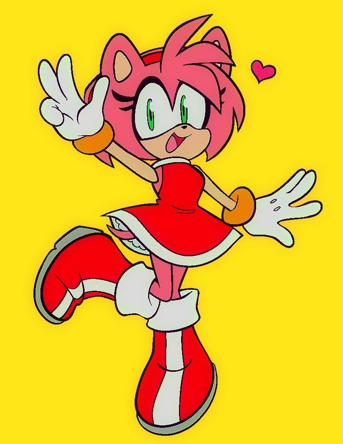 Cute Pink Hedgehog Girl | Sonic the Hedgehog | Know Your Meme