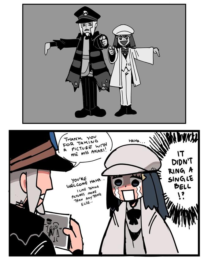 Akari tries cosplaying (to her best ability) | Know Your Meme