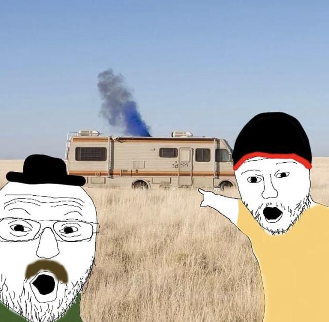 Breaking Bad | Two Soyjaks Pointing | Know Your Meme