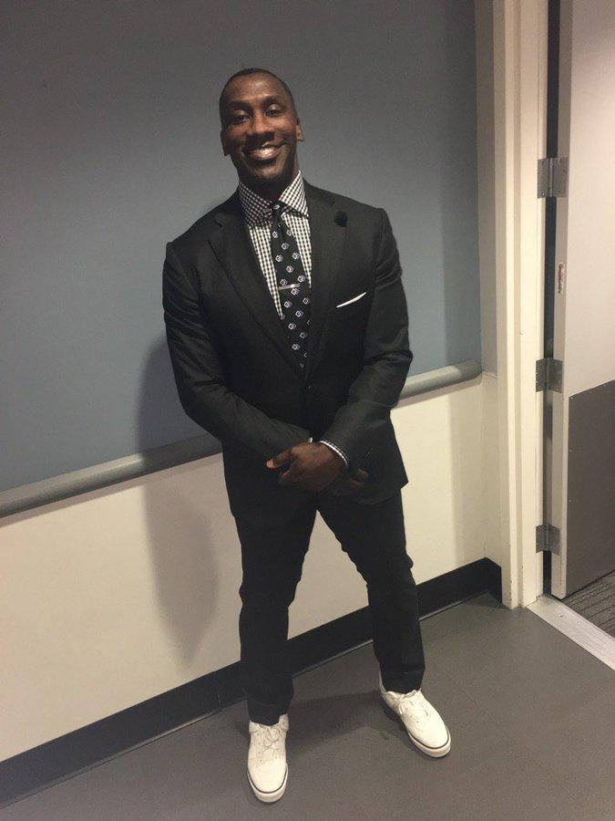 Shannon Sharpe Suit Meme Template
