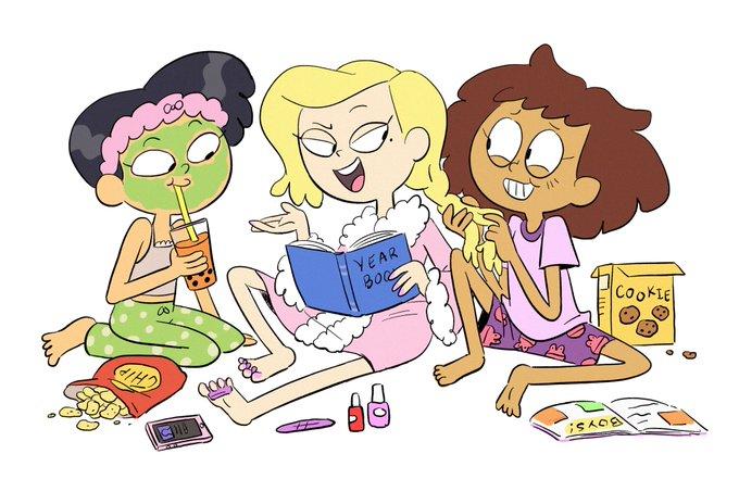 Sleepover Girls | Amphibia | Know Your Meme