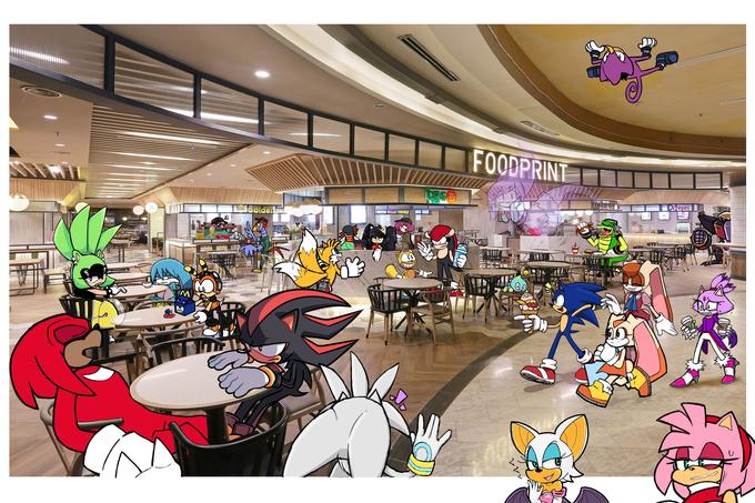 THEY EATING | Sonic Characters Walking Into Stores | Know Your Meme