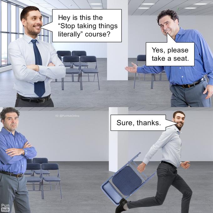 He Knows Why He's There | Know Your Meme