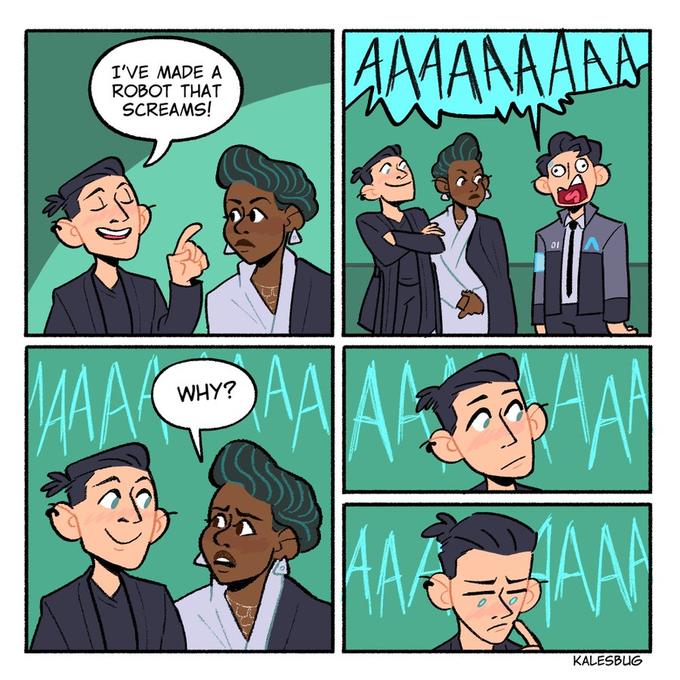 Detroit: Become Screaming Robot | I've Made A Robot That Screams | Know ...