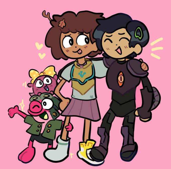 Some random cute Amphibia art by Corgi | Amphibia | Know Your Meme