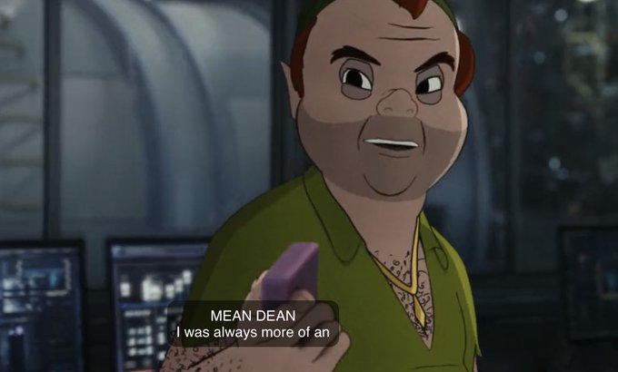 mean dean | Chip 'n Dale Rescue Rangers (2022 Film) | Know Your Meme