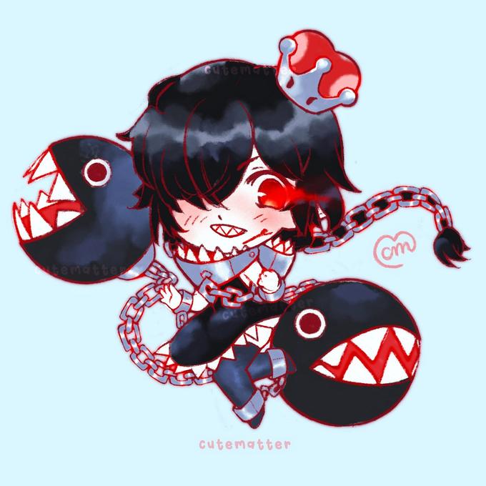 Chain Chompette Pin Art | Chain Chompette | Know Your Meme