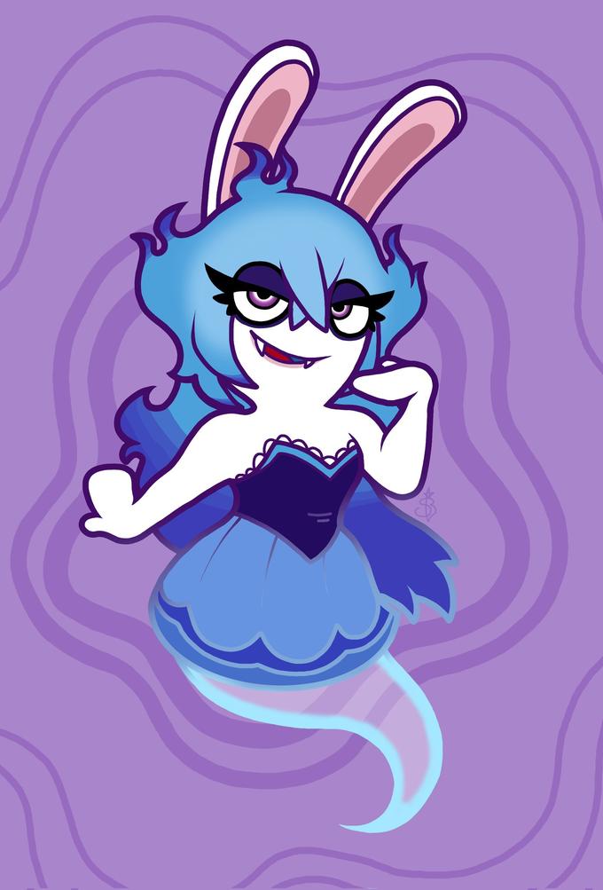 Ghost Rabbid by Sockboy64 | Mario + Rabbids Kingdom Battle | Know Your Meme