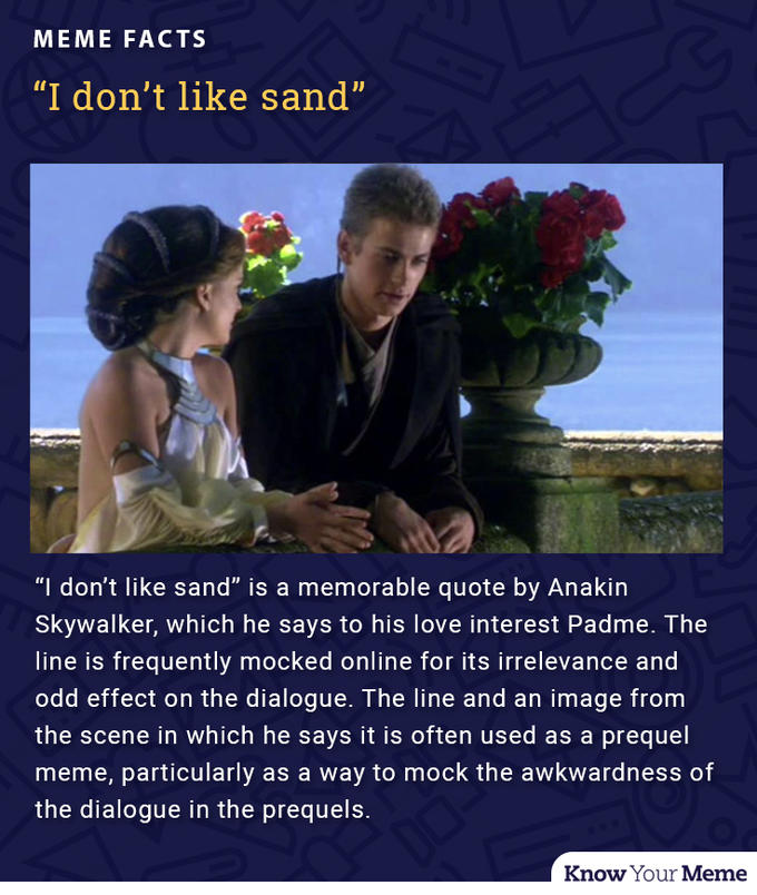 I Don t Like Sand Know Your Meme