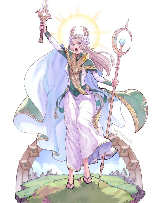 War Pope Lissa | Fire Emblem | Know Your Meme
