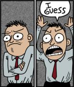 Colorized I Guess Guy | I Guess Guy | Know Your Meme