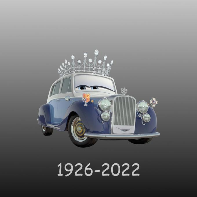 Cars Fan Art | Queen Elizabeth II's Death | Know Your Meme