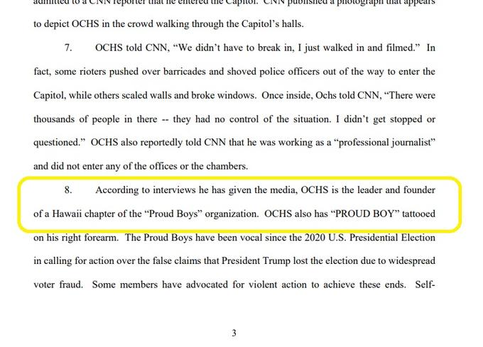 Nicholas Ochs is pleading guilty in Jan 6 case. Justice Dept has called ...