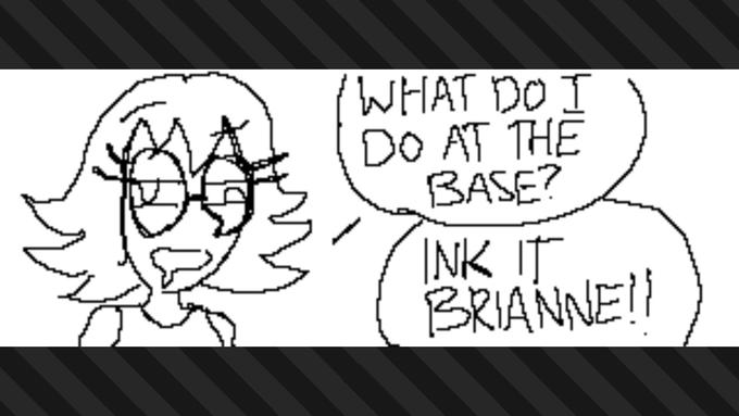 tried to do some fanart of @keithjohnstack 's Brianne. i love these ...