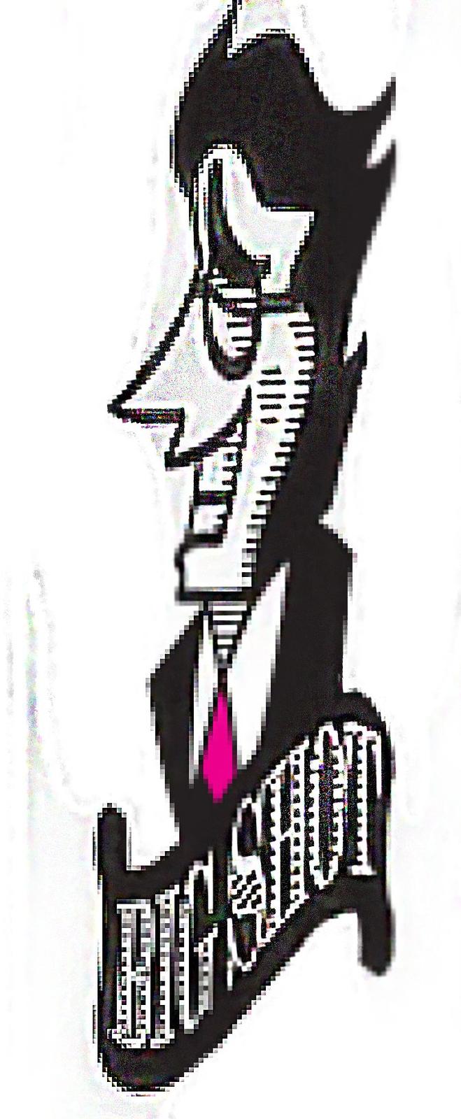 Stirner-esque portrait of Spamton | Spamton G. Spamton | Know Your Meme