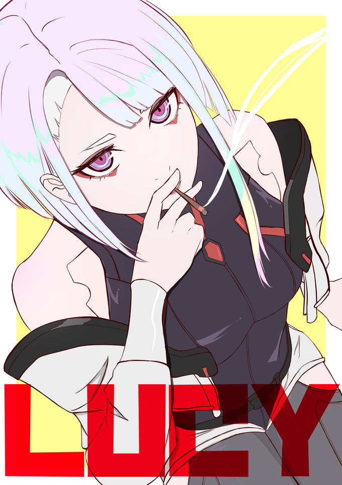 Lucy by @shimuro_1129s | Lucy (Edgerunners Character) | Know Your Meme