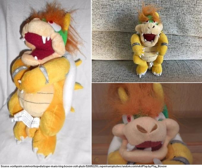 Extremely rare officially licensed 2002 Bowser plush from Spain ...