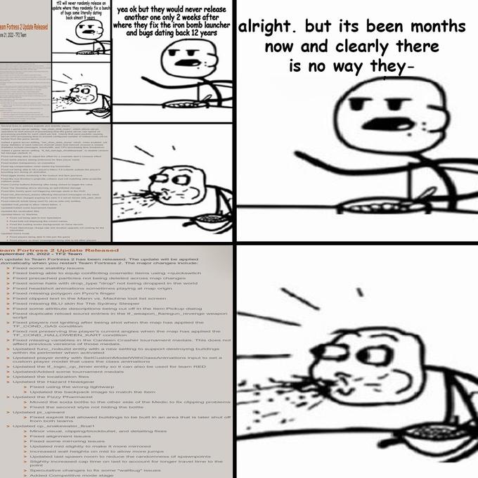 It Keeps Getting Updated | Save TF2 / Fix TF2 | Know Your Meme