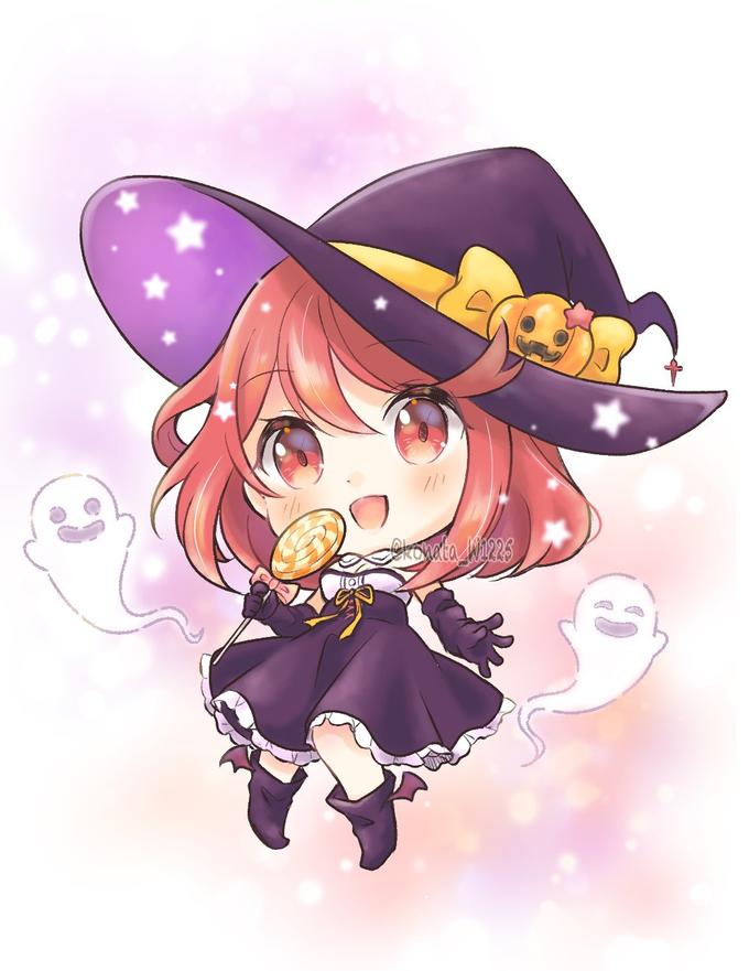 ハロウィンなホムラちゃん🎃 (Pyra on Halloween) | Know Your Meme