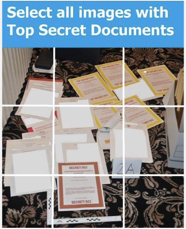 Select all images with top secret documents | Know Your Meme