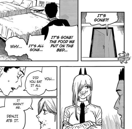 Denji ate it. Didn't you hear her? | Know Your Meme