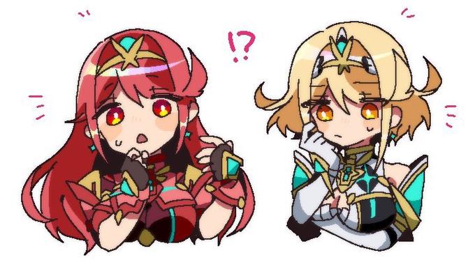 Hair swap | Xenoblade Chronicles 2 | Know Your Meme