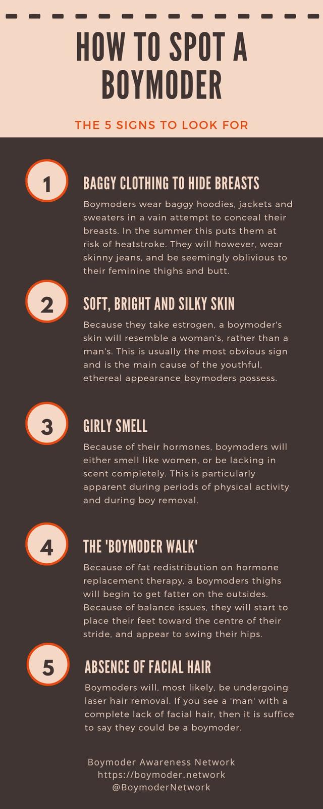 "How to spot a boymoder" Poster | Know Your Meme