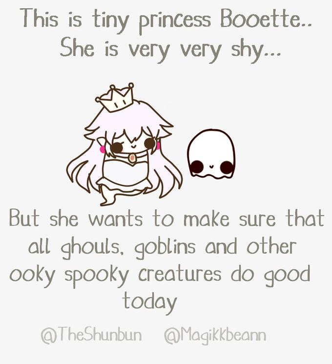 The Shy Boo (she is very shy) | Princess Boo | Know Your Meme