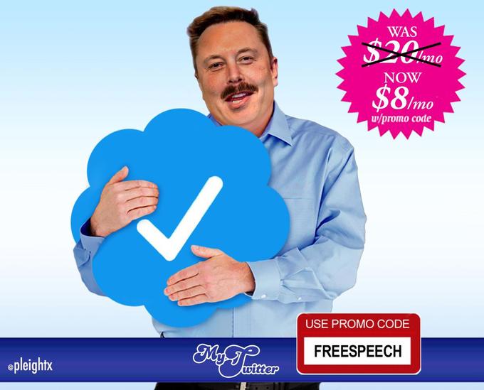 MyTwitter | Twitter $8 Blue Checkmark | Know Your Meme