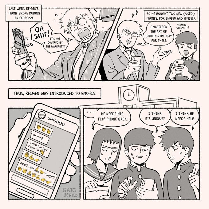 If nothing else, Reigen is consistent. | Mob Psycho 100 | Know Your Meme