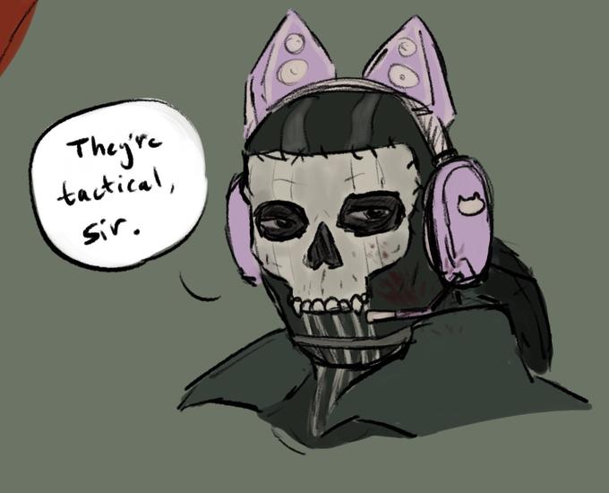 They're Tactical | Ghost Staring / Ghost Gaze (MW2) | Know Your Meme