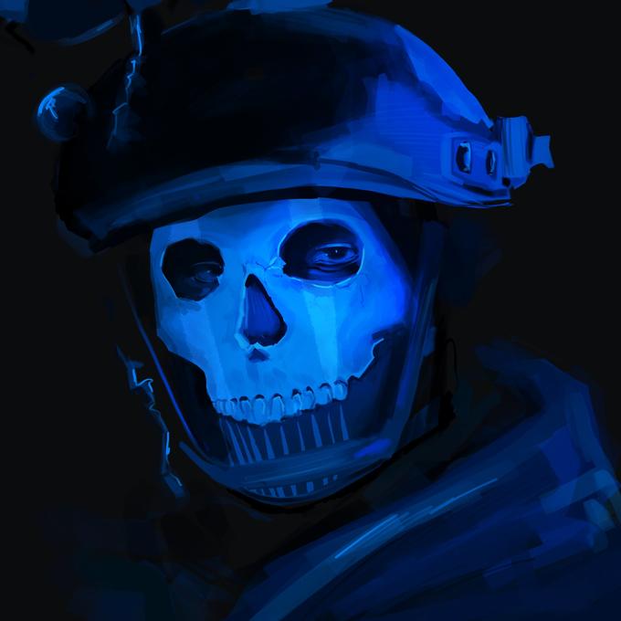 Ghost by @JFrazzles | Ghost Staring / Ghost Gaze (MW2) | Know Your Meme