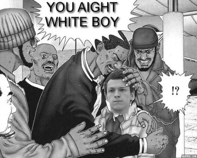 You Aight Tom Holland | You Aight White Boy | Know Your Meme