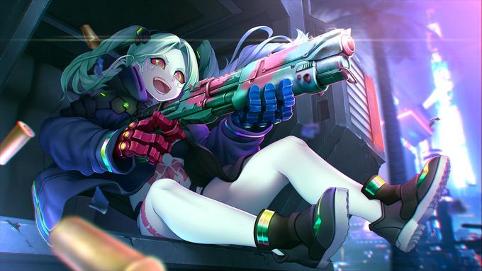 Becca redraw by Mochi | Rebecca (Edgerunners Character) | Know Your Meme