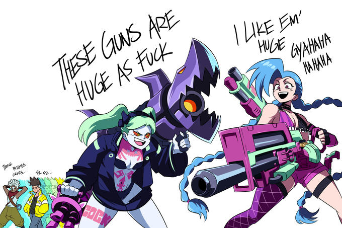 Big gun enthusiasts | Crossover | Know Your Meme