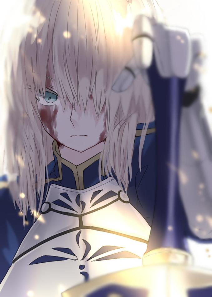 Saber by @fate_6xxx | Fate (Type-Moon) | Know Your Meme